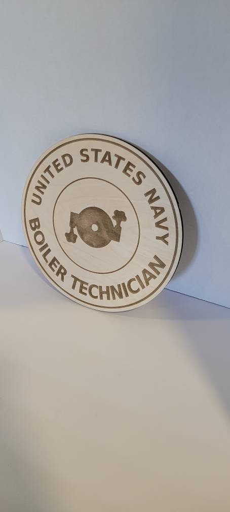 Navy Boiler Technician Wood Wall Sign - Etsy