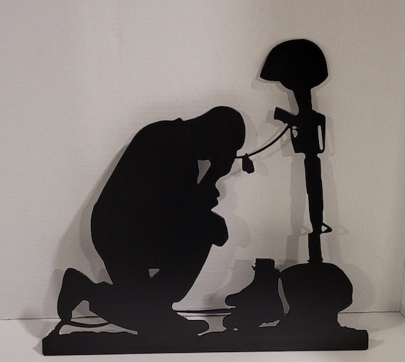 Soldiers Cross battle Cross Metal Sign | Etsy