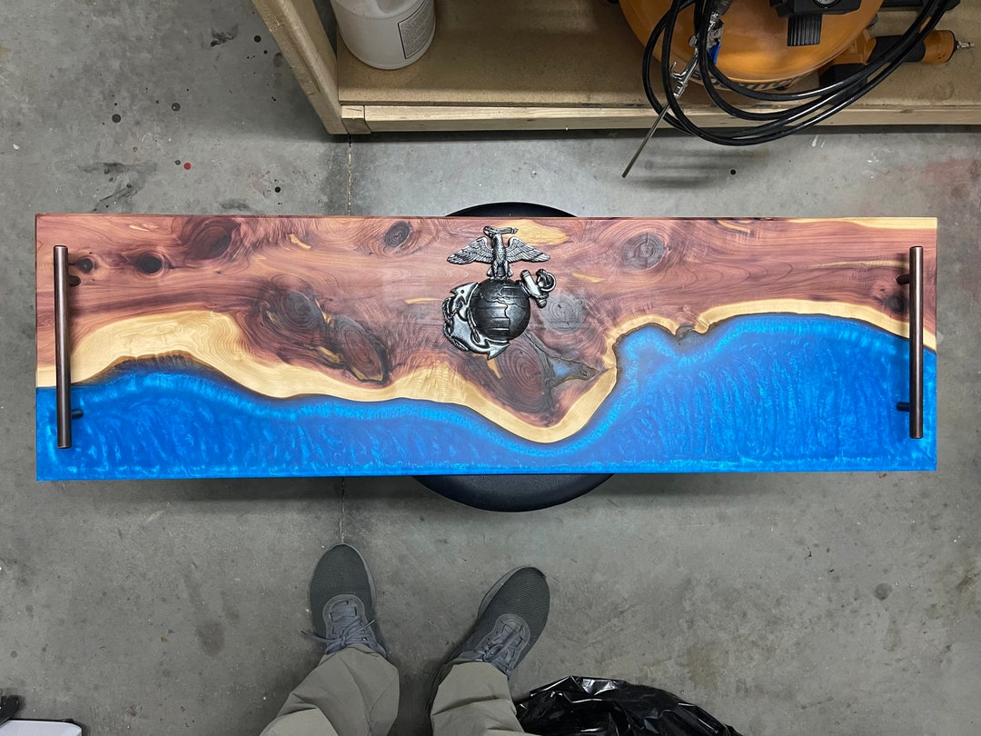 Military Epoxy Serving Trey - Etsy