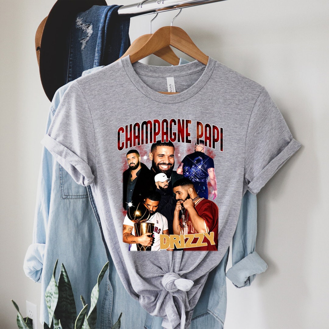Vintage Drake Rap T Shirt, Drake Rap Shirt Champagne Papi Shirt ...