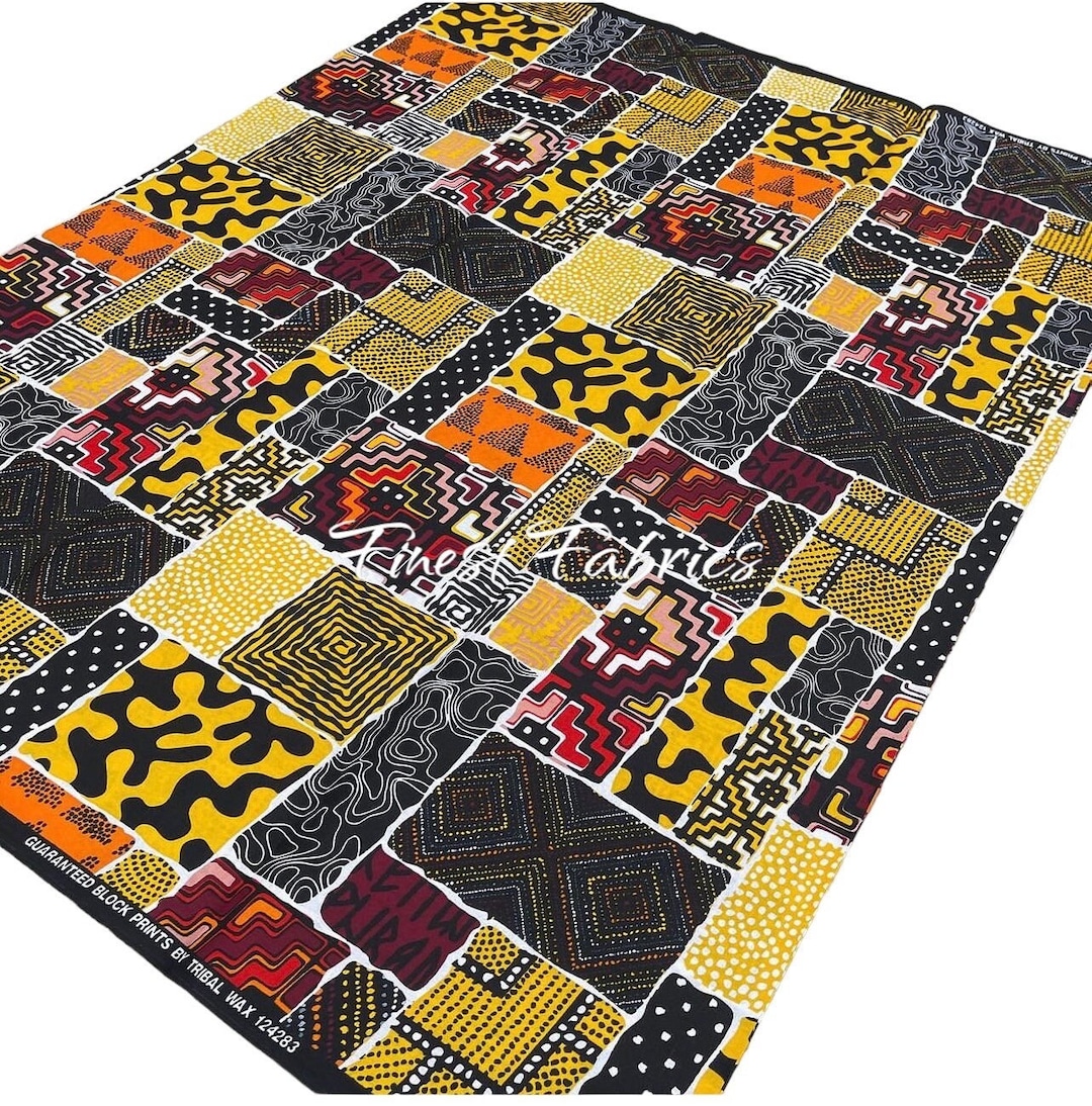 African Print Fabric African Tribal Print Ankara Print Fabric by the ...