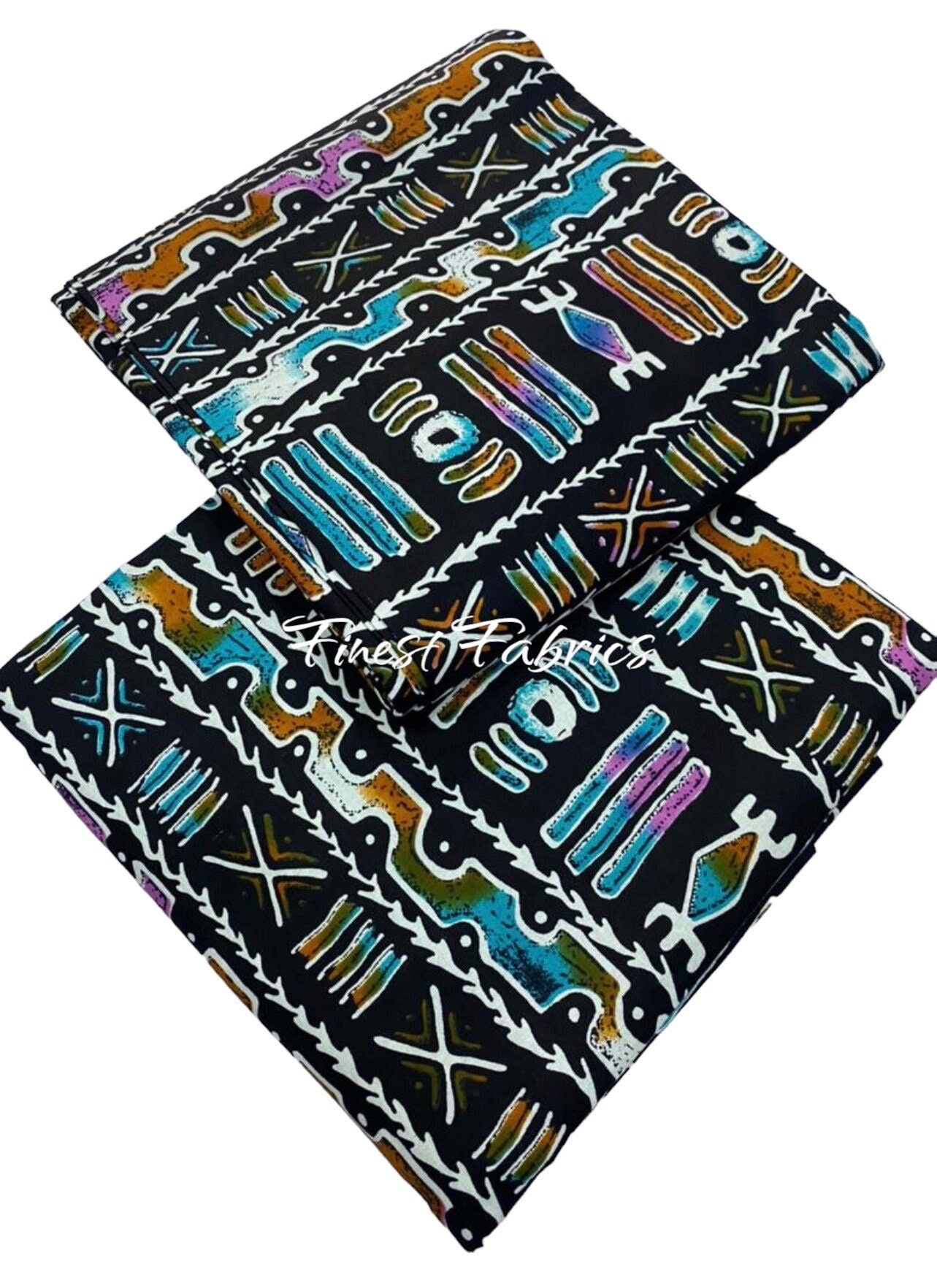 Ankara Fabric African Print Fabric Ankara Fabric by the Yard Cotton ...