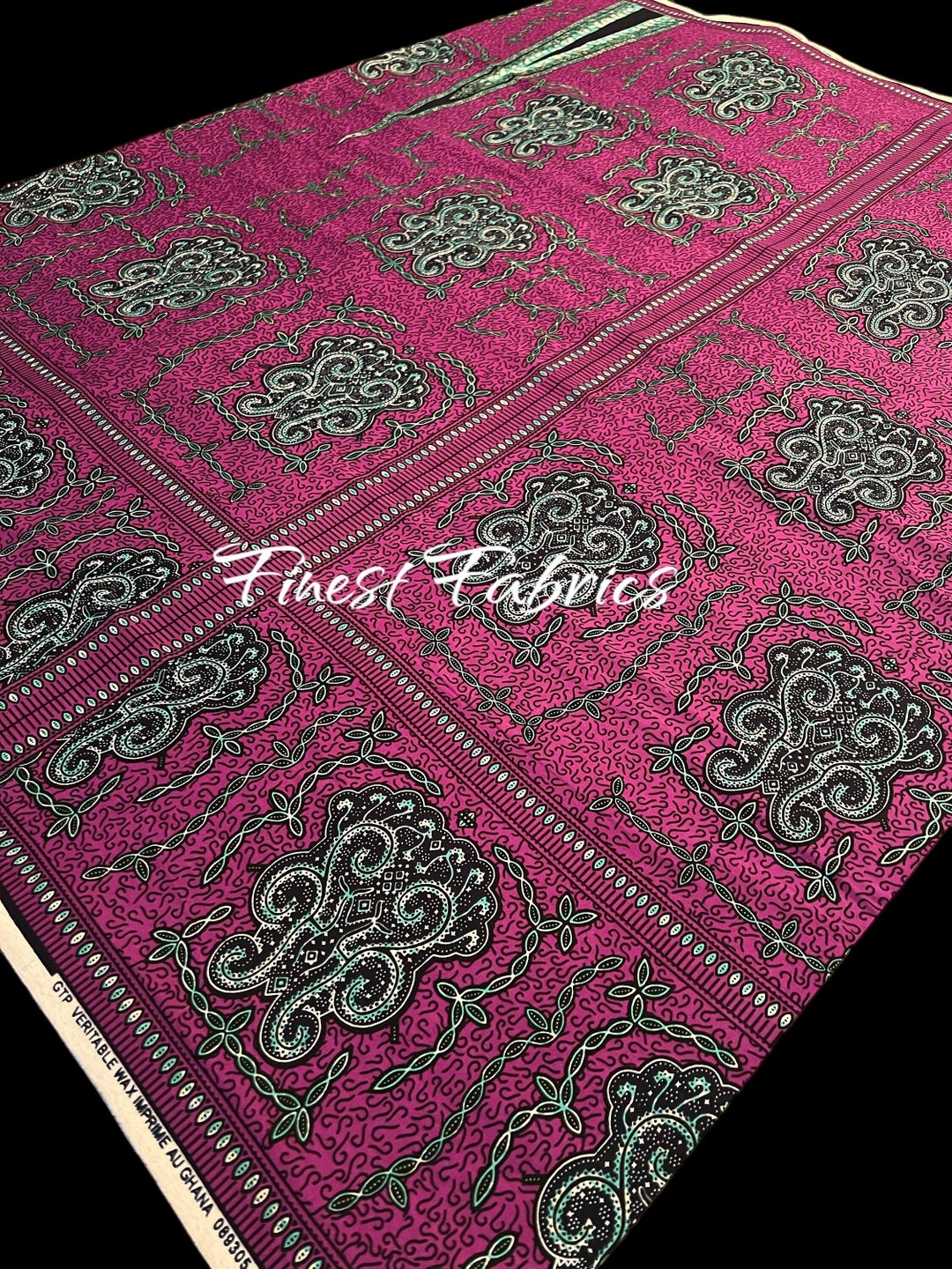 Vintage Ankara Print Fabric. African Print Fabric. African Fabric by ...