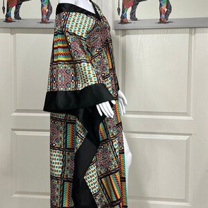 ASABIA Ankara Dress Kaftan Ankara Kaftan for Resort Wear African Print ...