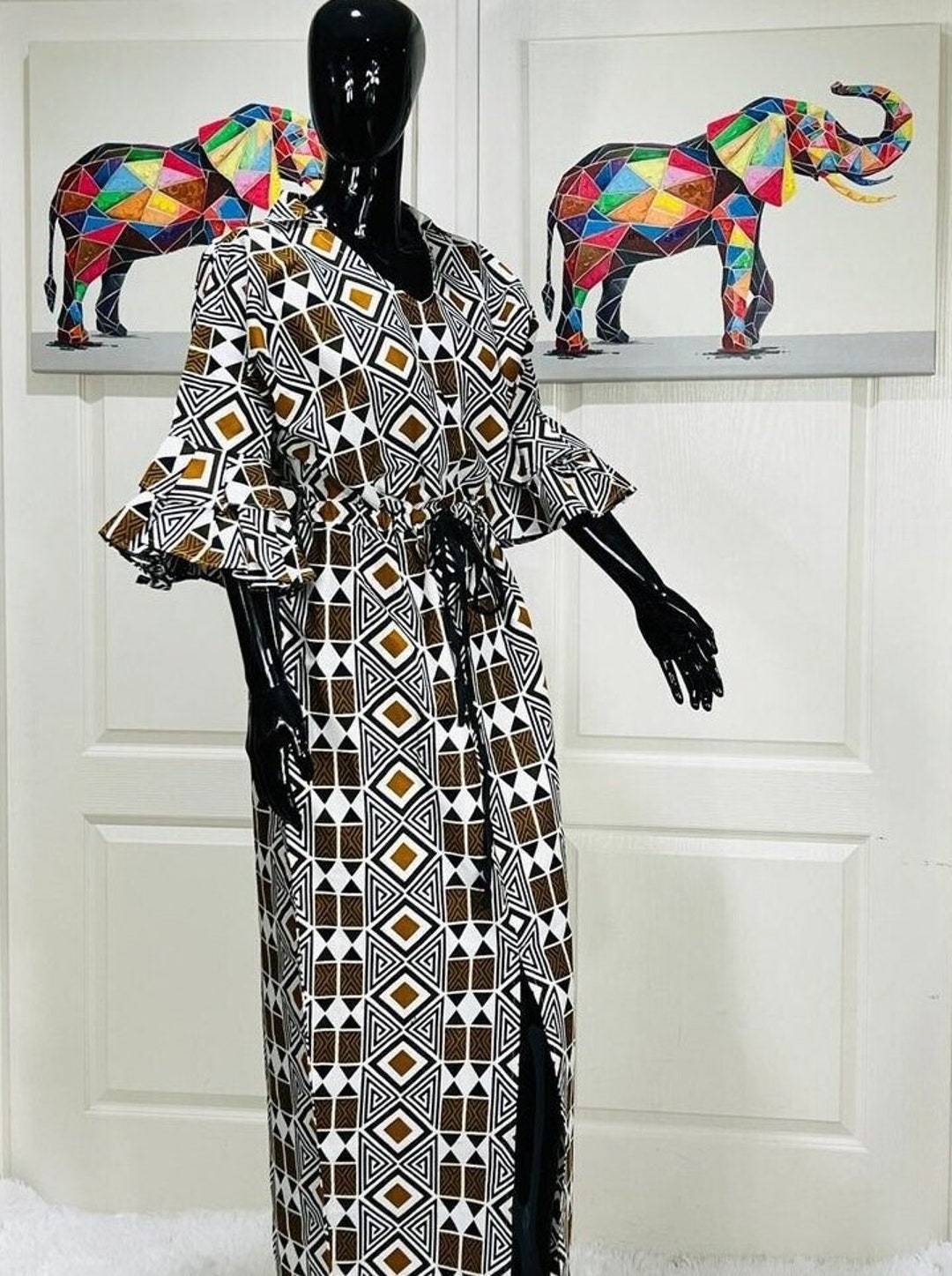AKI Ankara Dress for Women African Dress for Summer African Tribal ...