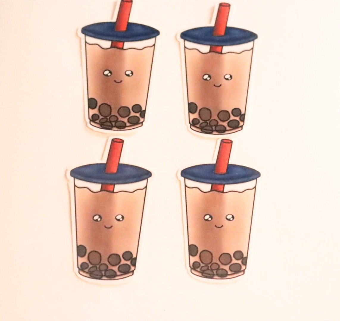 Bubble Tea Sticker | Decals | Stickers for Labels | Boba Tea | Summer ...