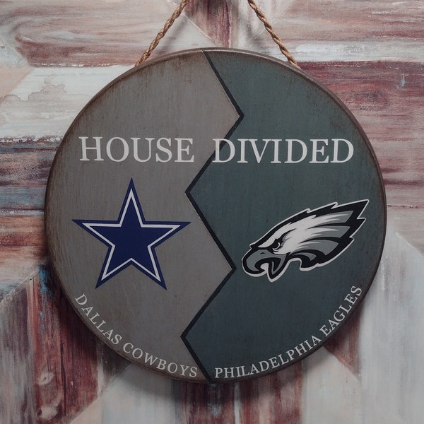 House Divided Nfl - Etsy