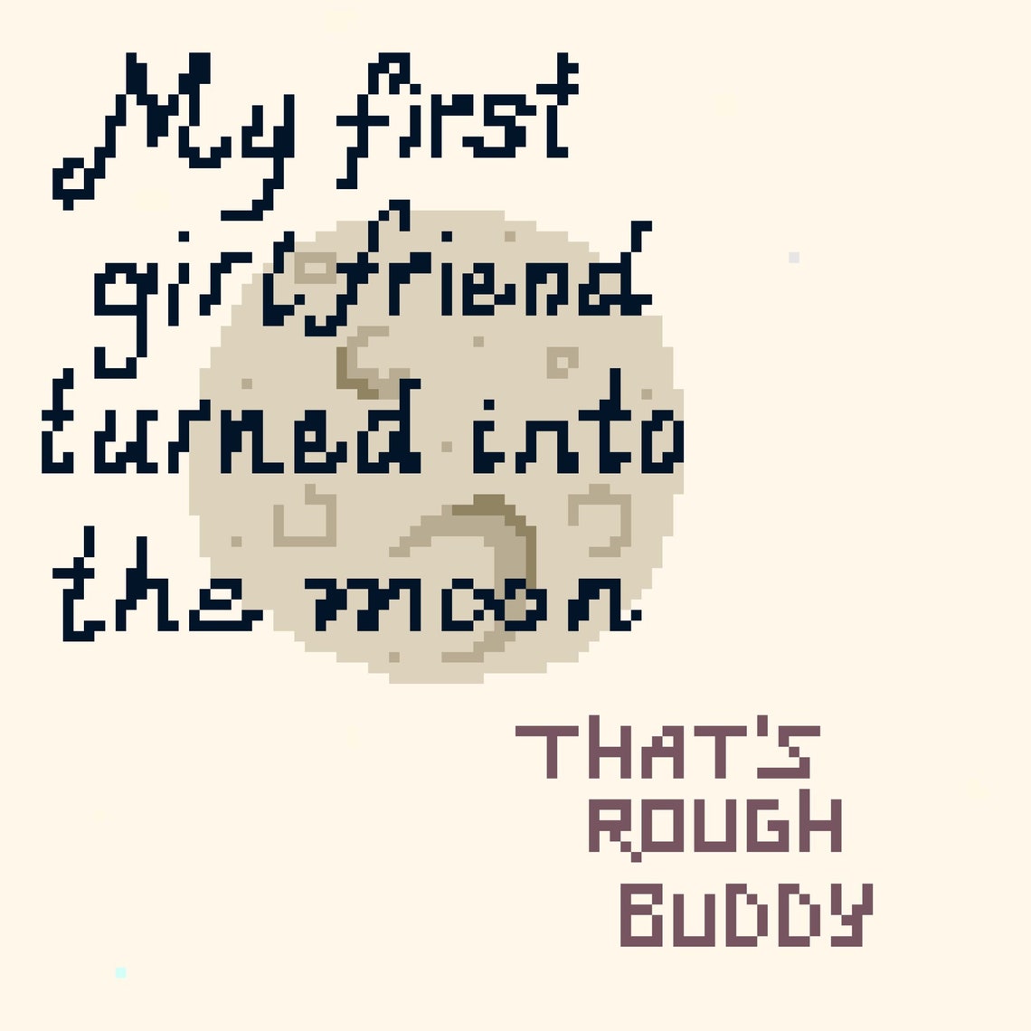 ATLA Moon Cross Stitch Pattern - Etsy