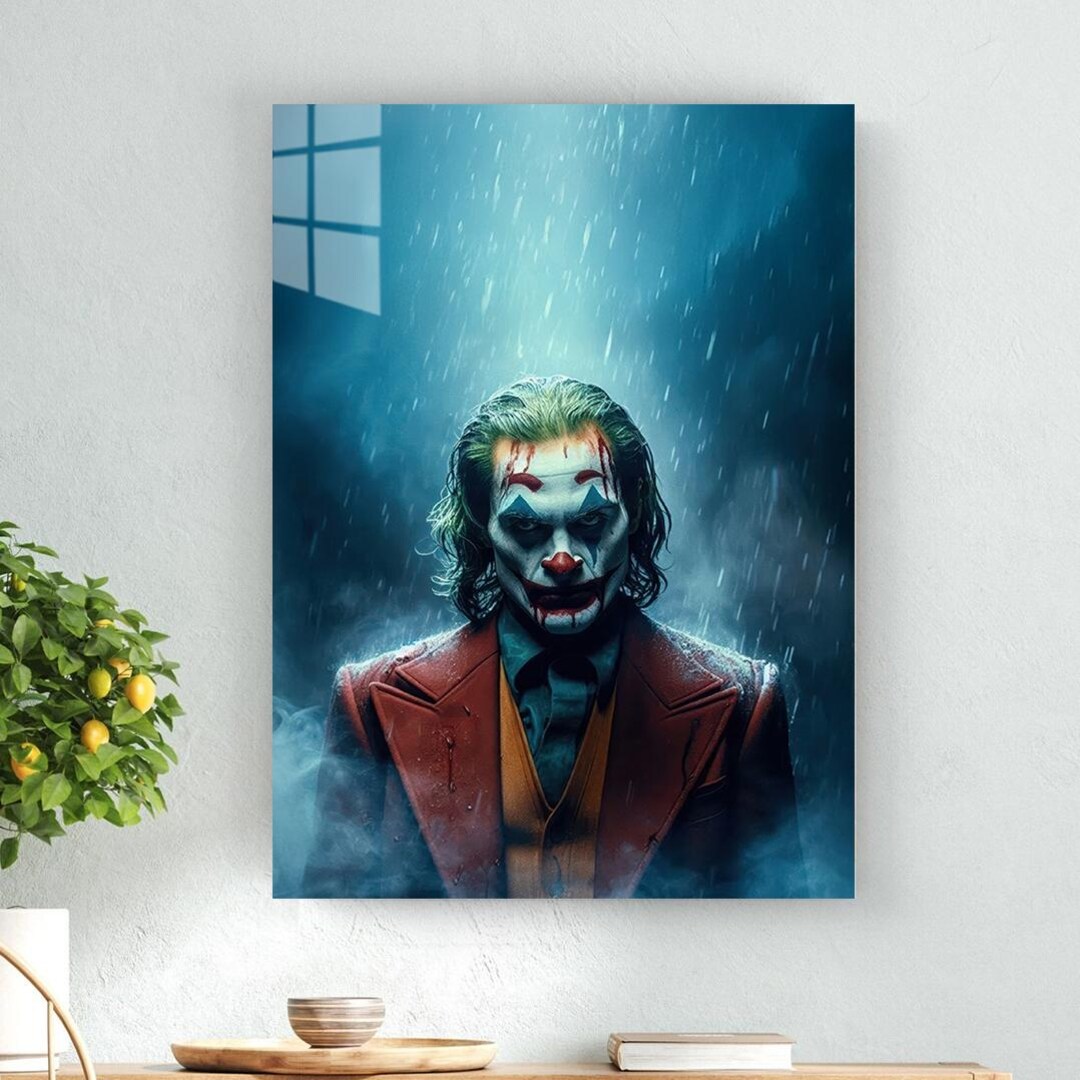 Joker Metal Wall Art, Joker Poster , Joker Poster, Joker Art, Metal ...