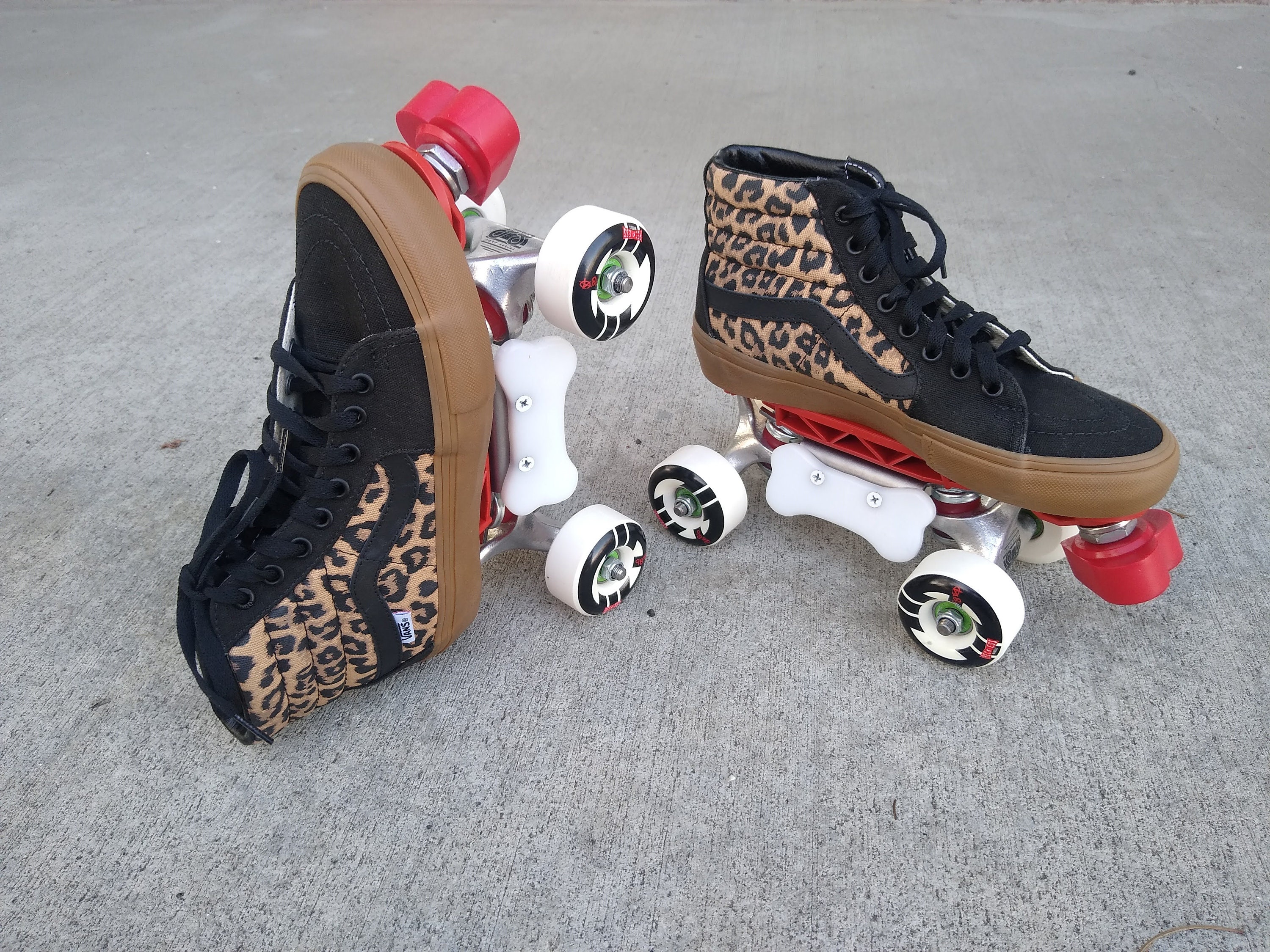 Custom Built Roller Skates * Vans * Doc Martins * - Etsy