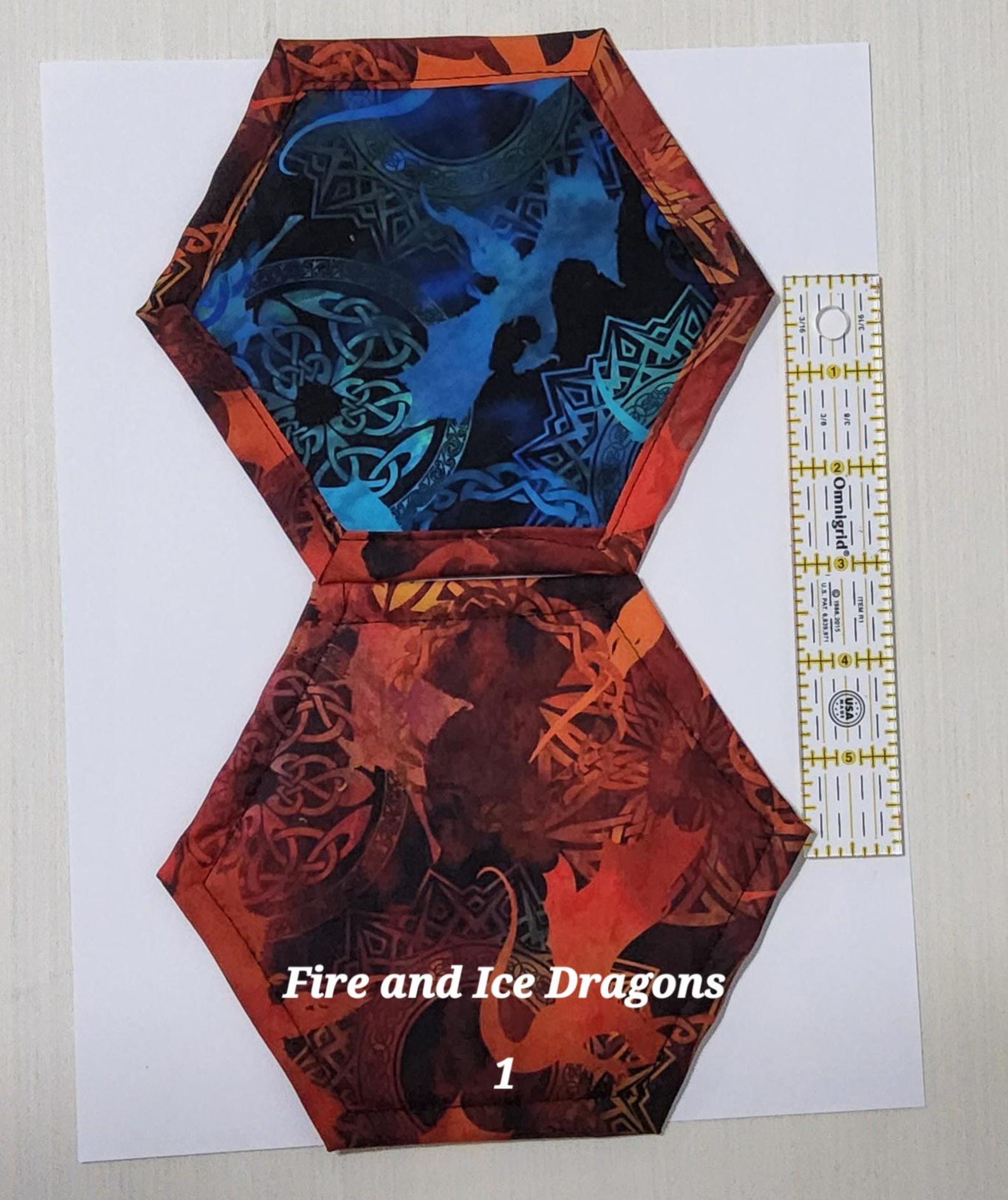 Hexies Mini Quilts Batch One - Etsy