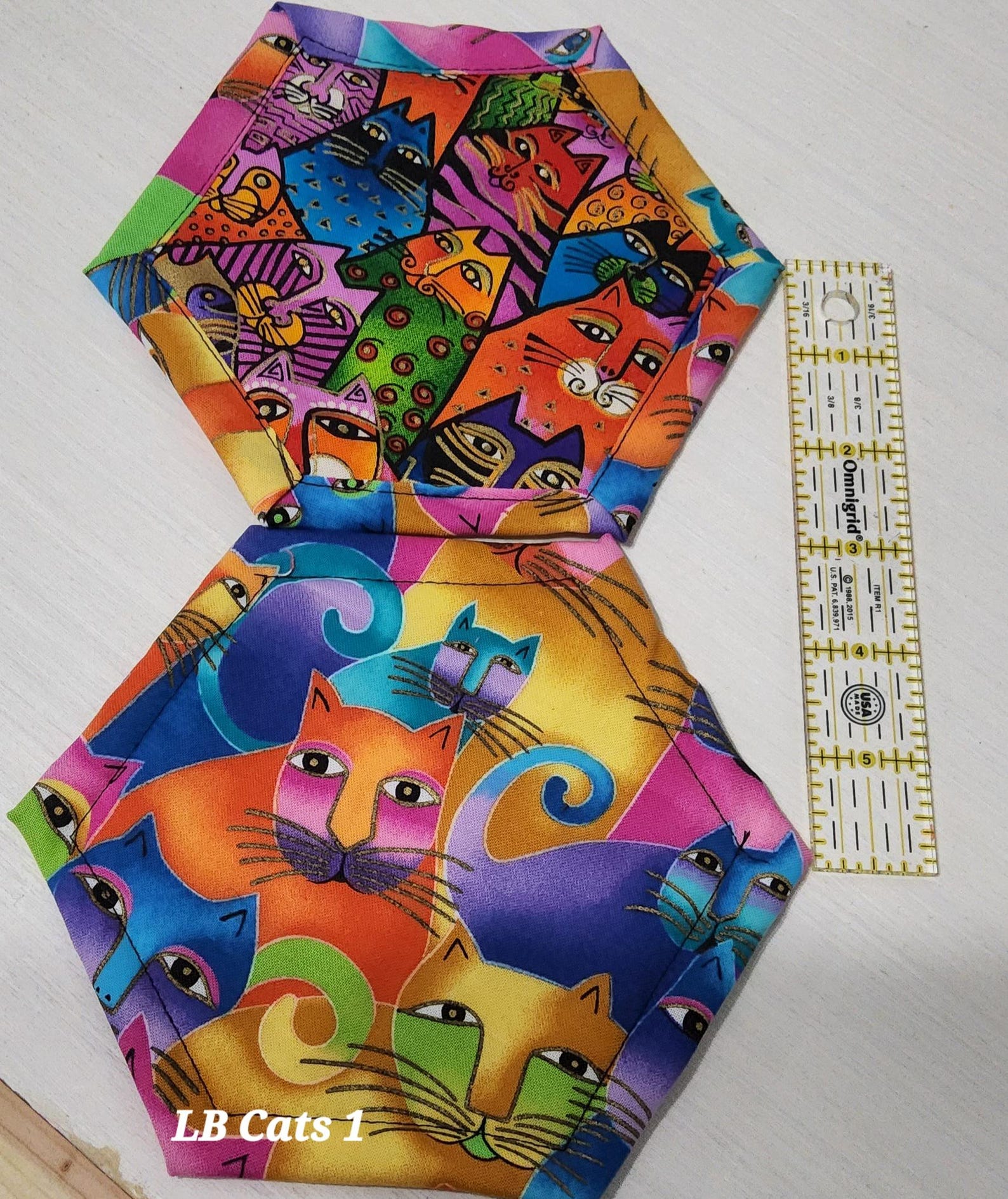 Hexies Mini Quilts Batch One - Etsy