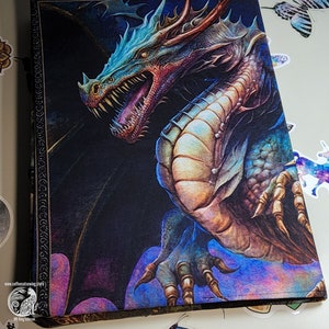 Dragon Got Your Back Fabric Book Cover for Composition Notebook 2 - Etsy
