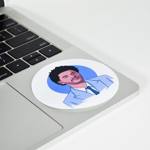 The Weeknd Sticker Custom Art Sticker Vinyl Laptop Labels - Etsy