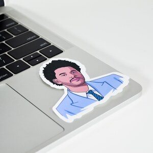 The Weeknd Sticker Custom Art Sticker Vinyl Laptop Labels - Etsy