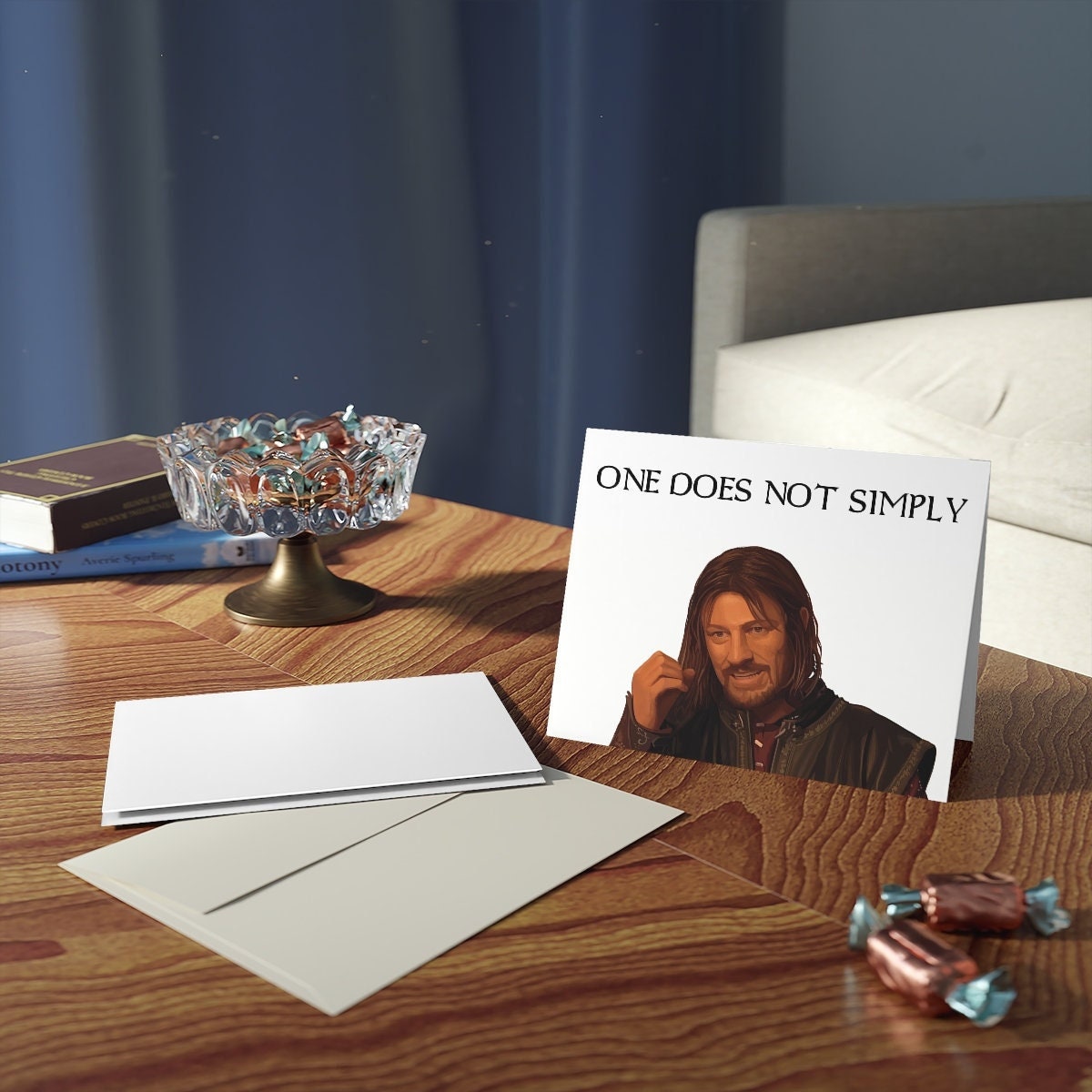 Boromir One Does Not Simply Blank