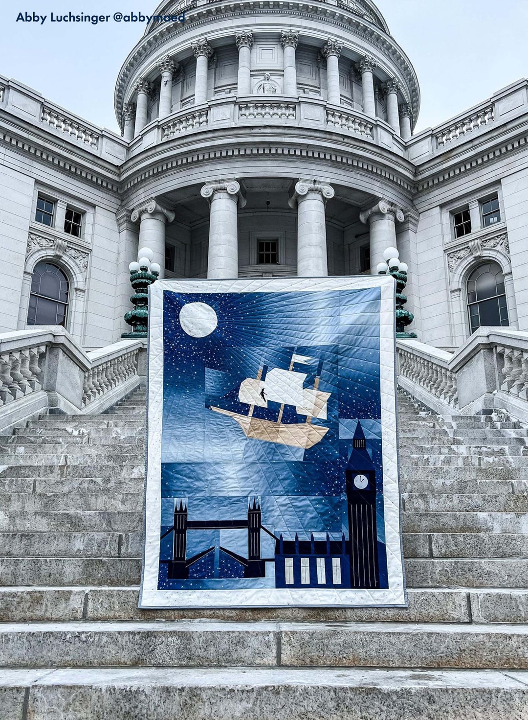 Neverland Comes to London - Foundation Paper Piecing Quilt Pattern ...