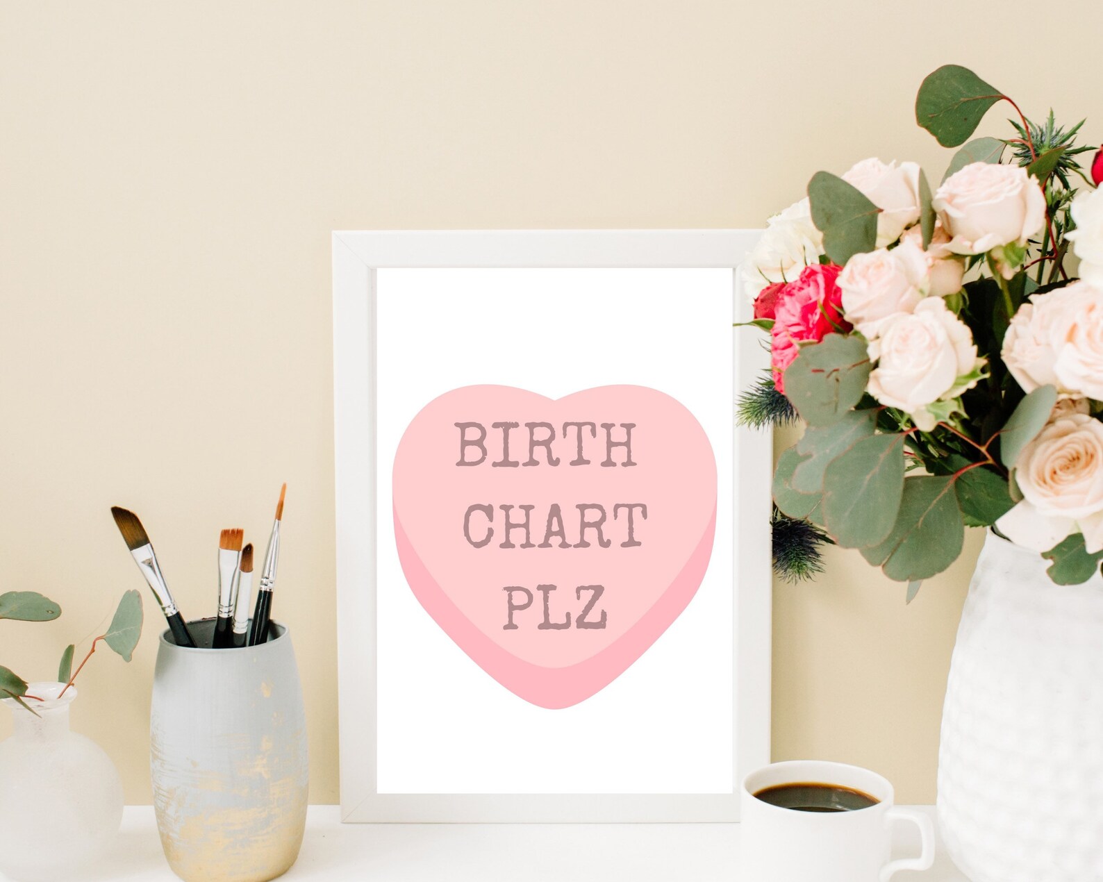 Valentine's Day Conversation Hearts Printable | Candy Hearts Print ...