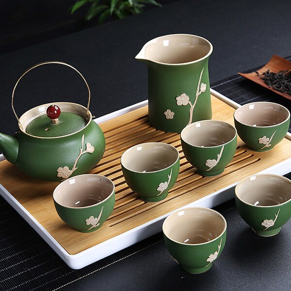 Ceramic Tea Set - Etsy