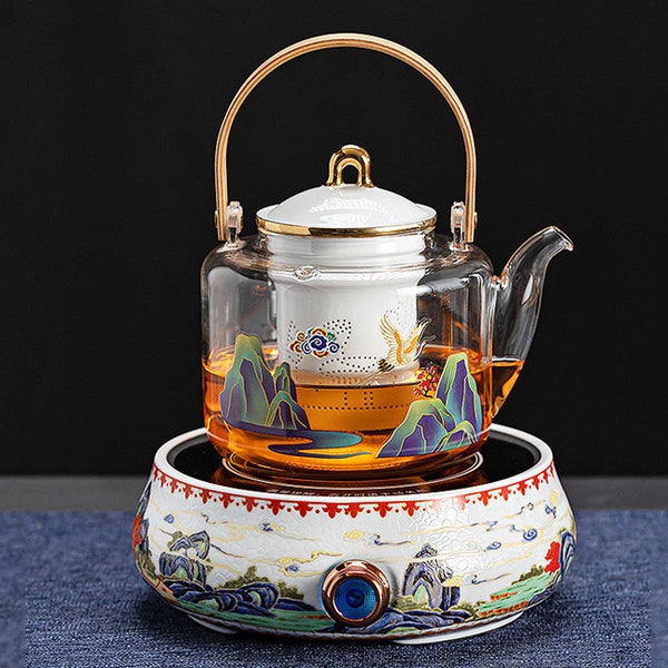 Electric Teapot - Etsy