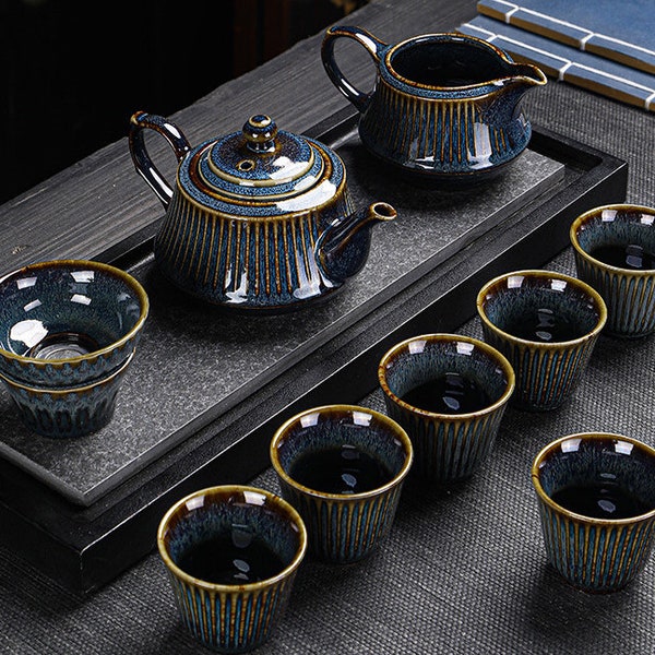 Ceramic Tea Set - Etsy