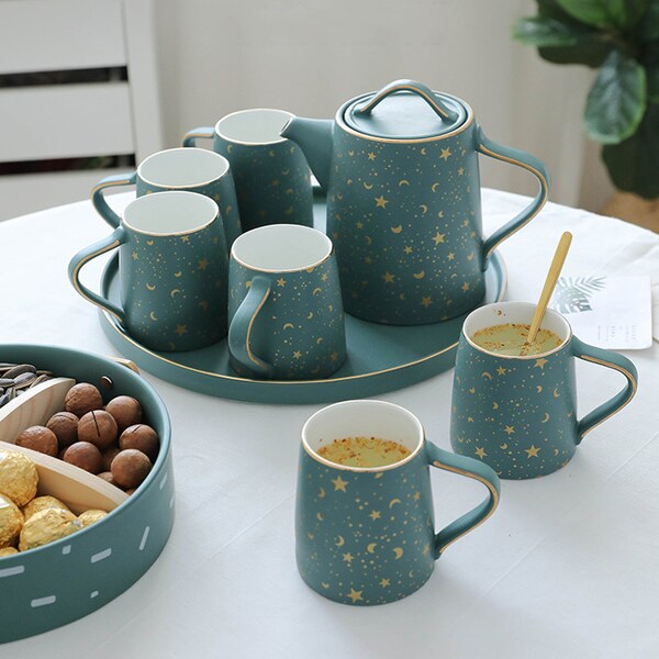 Ceramic Tea Set - Etsy