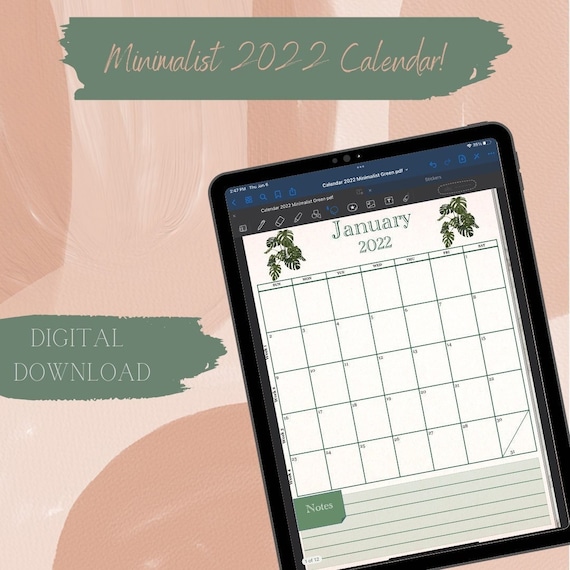 Printable 2022 mini calendar - mensquiz