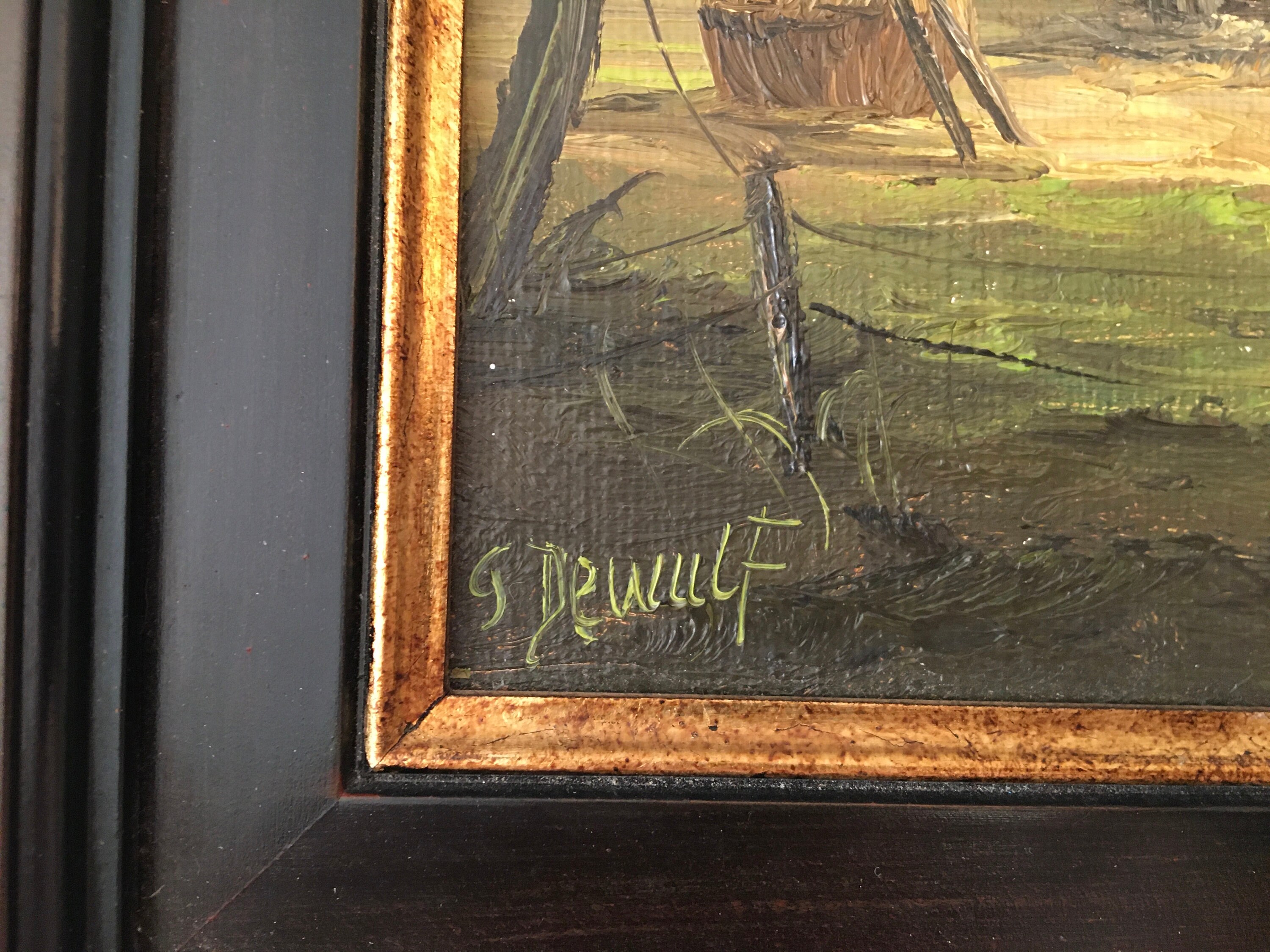 20th Century Painting by Flemish Artist Geert Dewulf - Etsy
