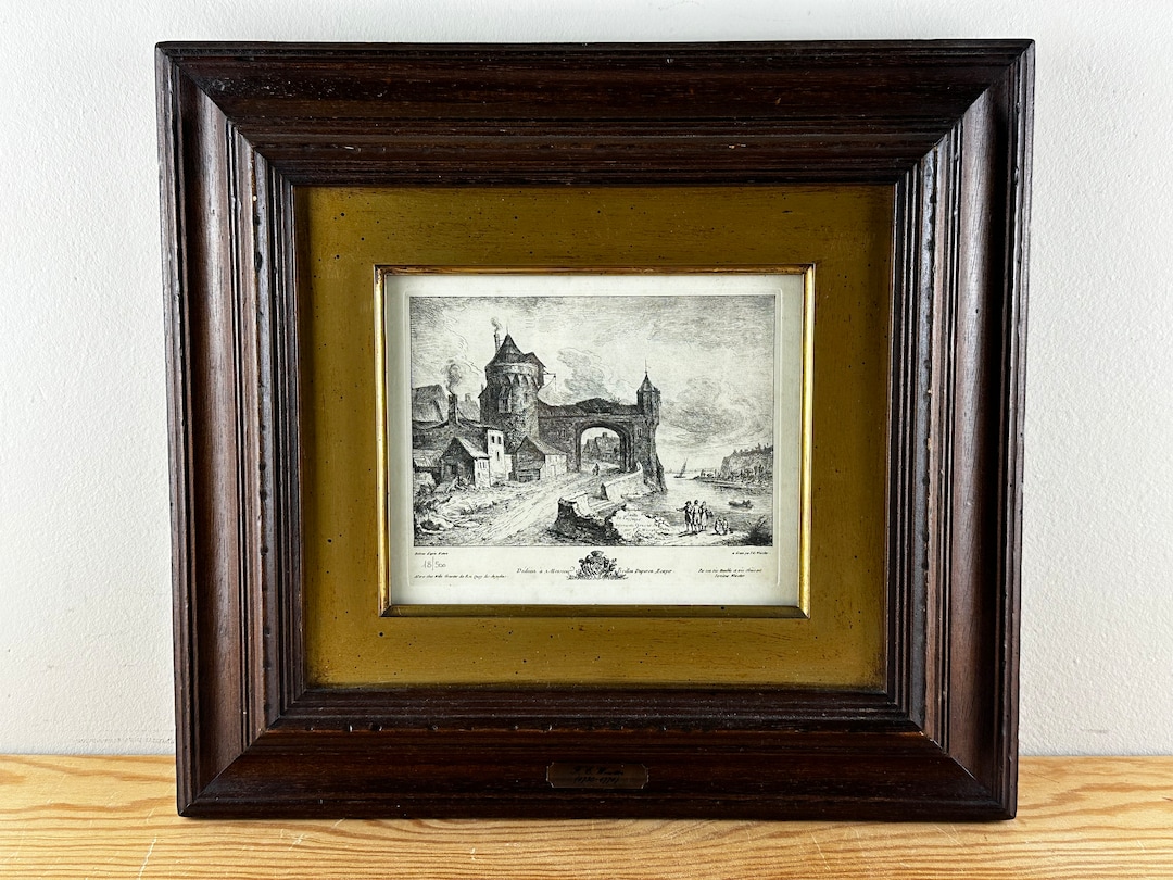 18th Century Original Engraving by Franz Edmund Weirotter - Etsy