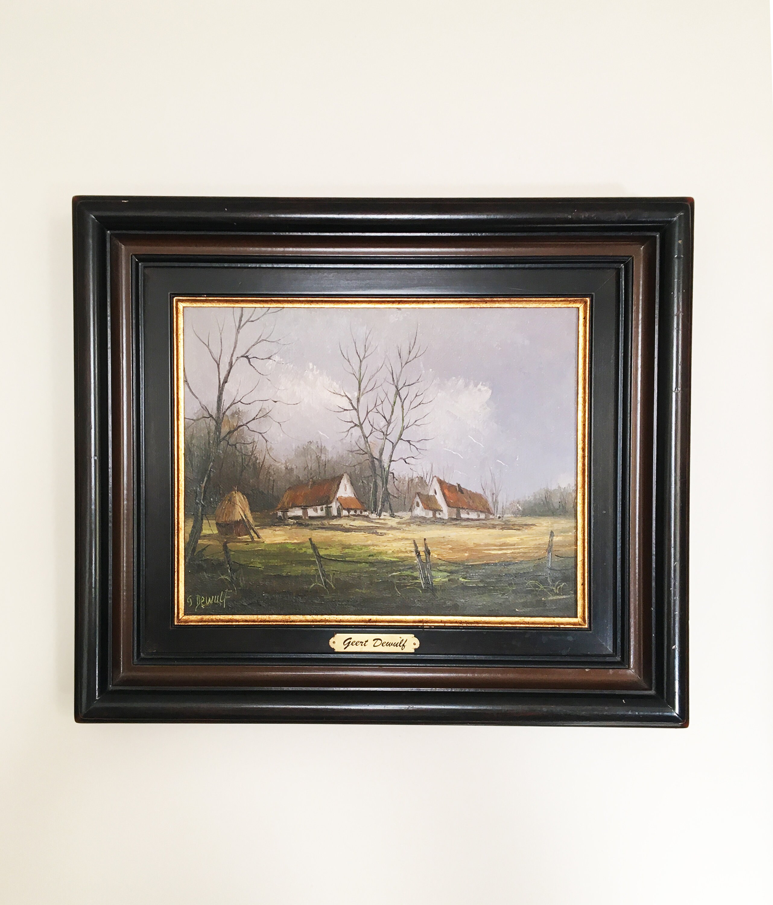20th Century Painting by Flemish Artist Geert Dewulf - Etsy