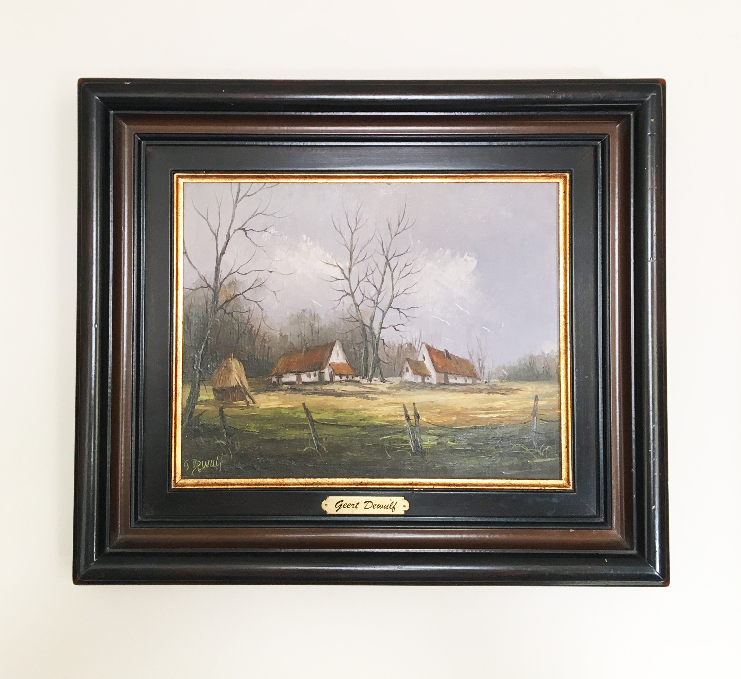 20th Century Painting by Flemish Artist Geert Dewulf - Etsy