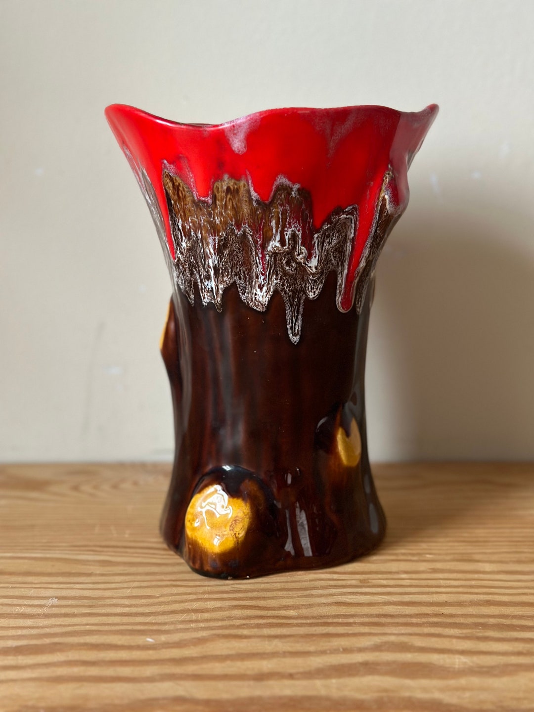 Vintage Vallauris Vase - Etsy
