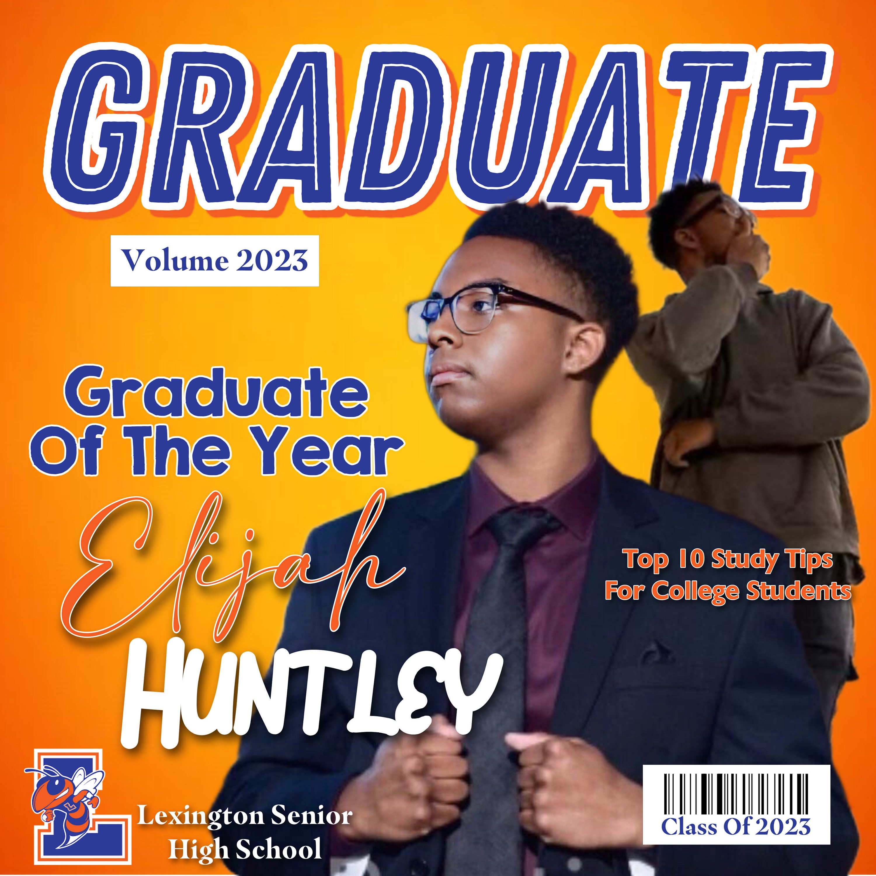 Magazine Graduation Backdrop, Graduate Backdrop, Grad, Graduation 2023 ...