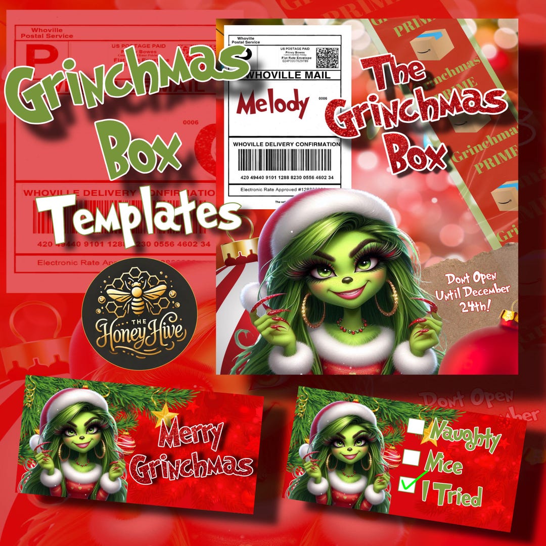 Grinchmas Box, Girls Night Boxes - Etsy
