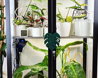 Monstera Door Handle - Etsy