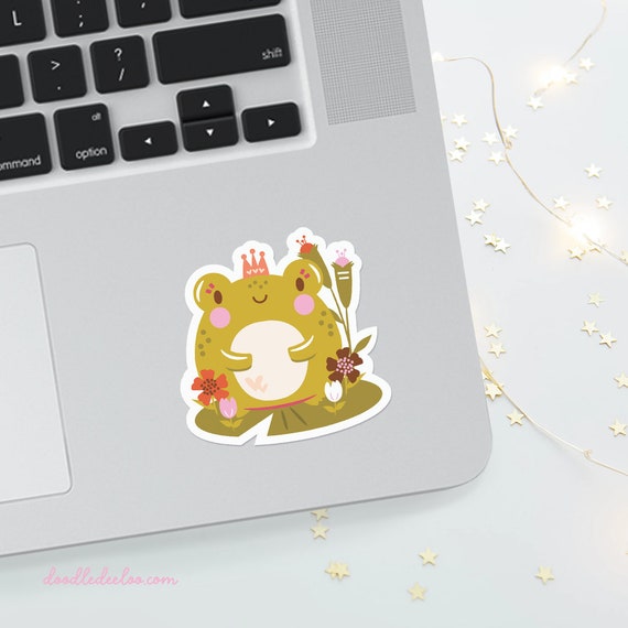 Laptop Electronics & Accessories Frog Laptop Decal Weatherproof Semi ...