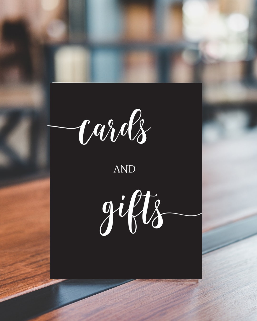 Custom Acrylic Wedding Gifts & Cards Sign - Etsy