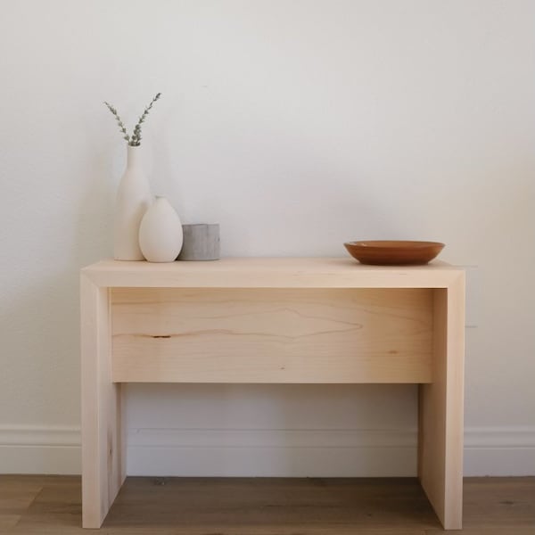 Small Wooden Console Tables - Etsy
