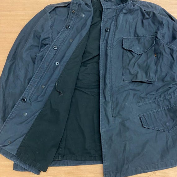 Vintage US Military M65 Field Coat Size Large Regular - Gem