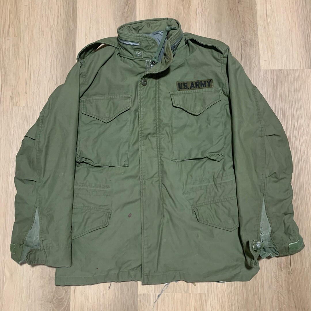 Vintage 1980s US Military M65 OG 107 Field Coat - Etsy