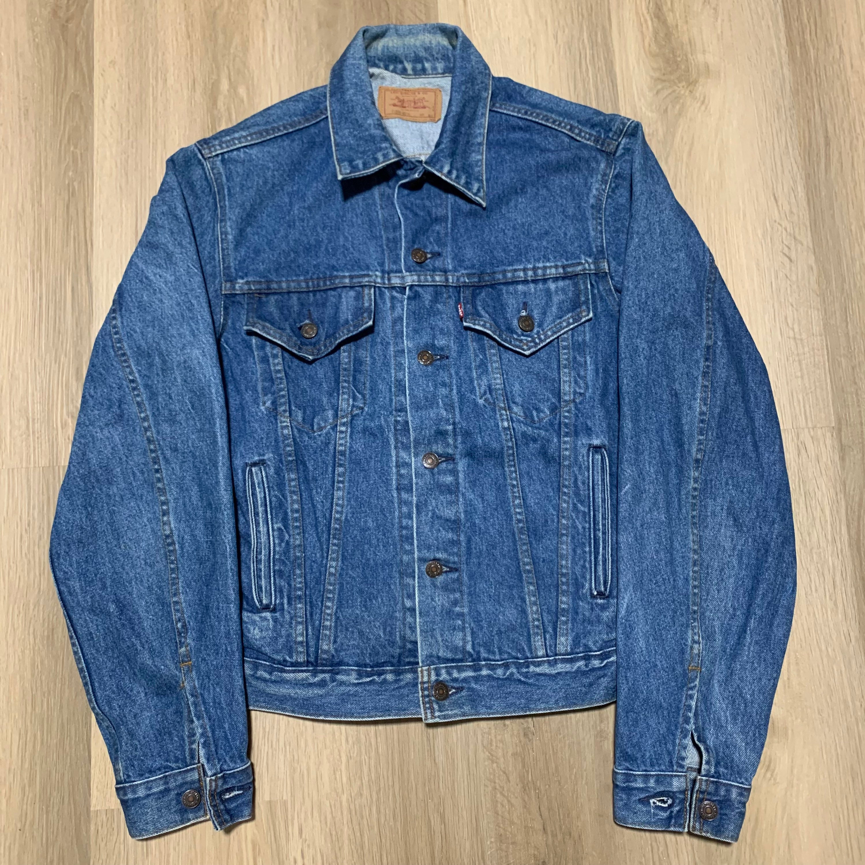 Vintage Levis Type 3 Denim Jacket Size 44L - Etsy