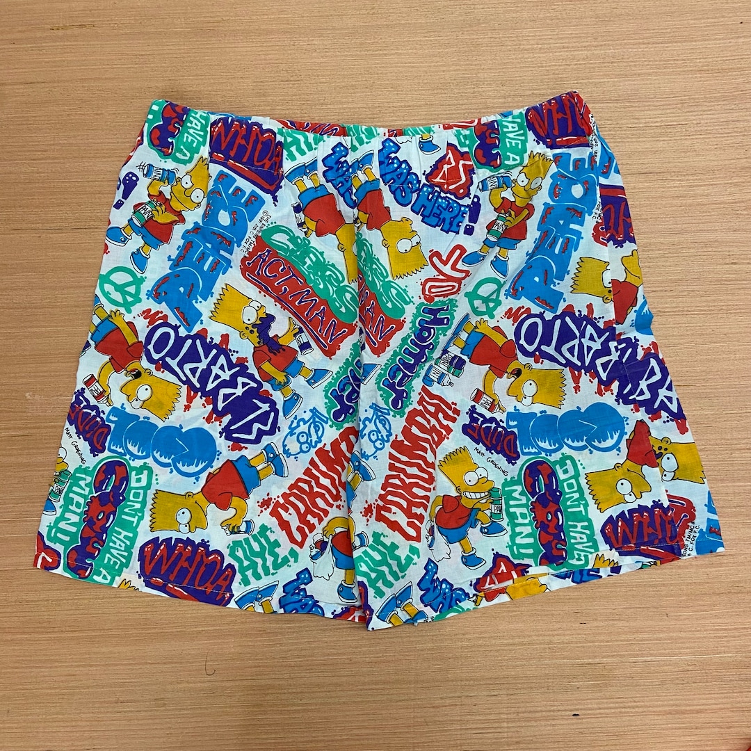 Vintage 1990’s Bart Simpson Graphic Shorts - Etsy