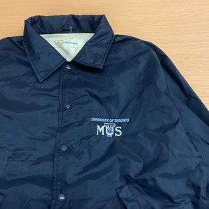 Vintage University of Toronto UOT Toronto Music Windbreaker Jacket Size ...