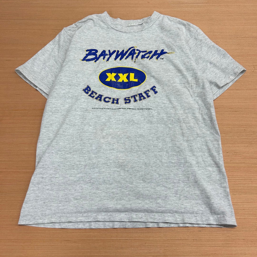 Vintage 1990’s Baywatch Beach Staff T-shirt - Etsy
