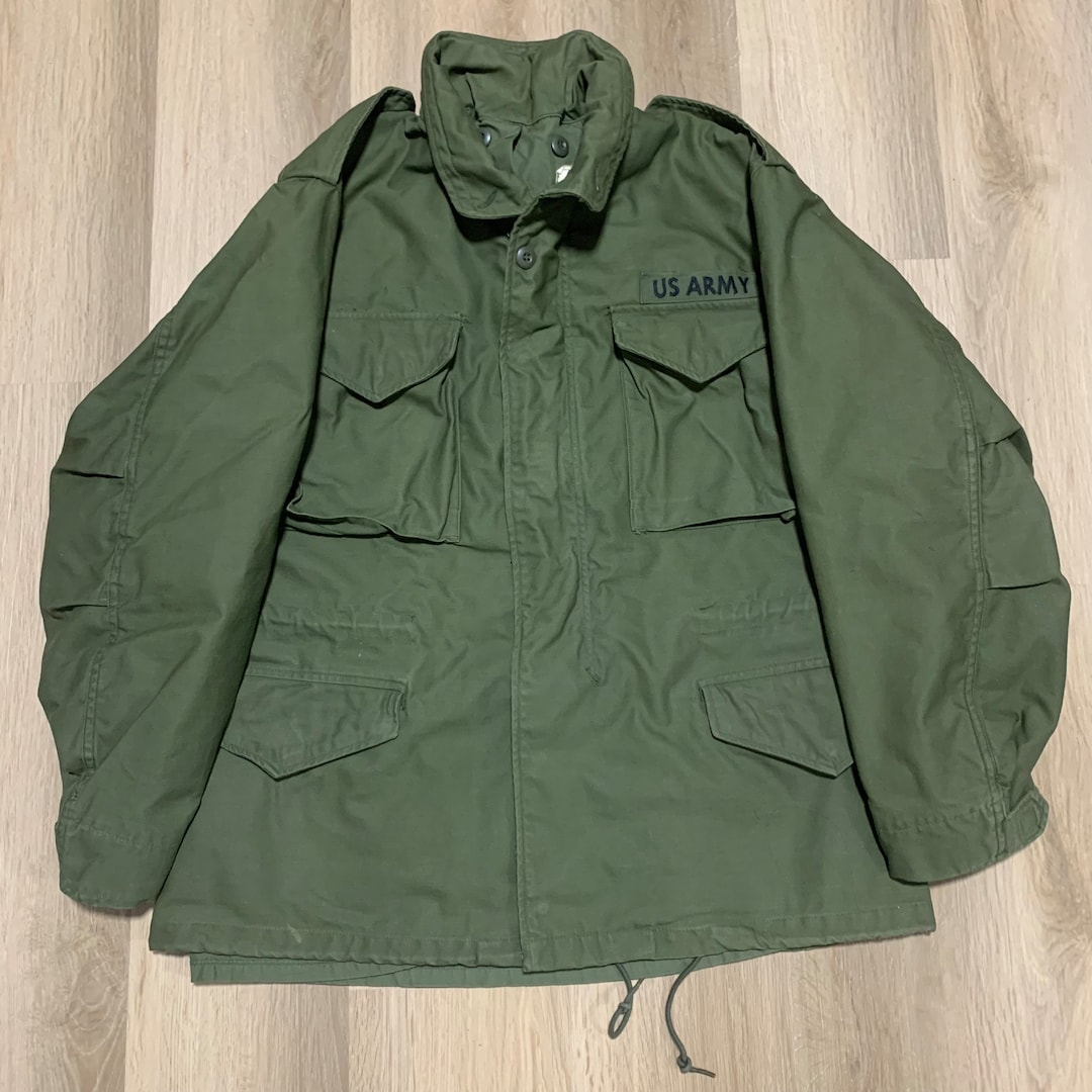 Vintage 1960s US Military M65 OG 107 Field Coat - Etsy