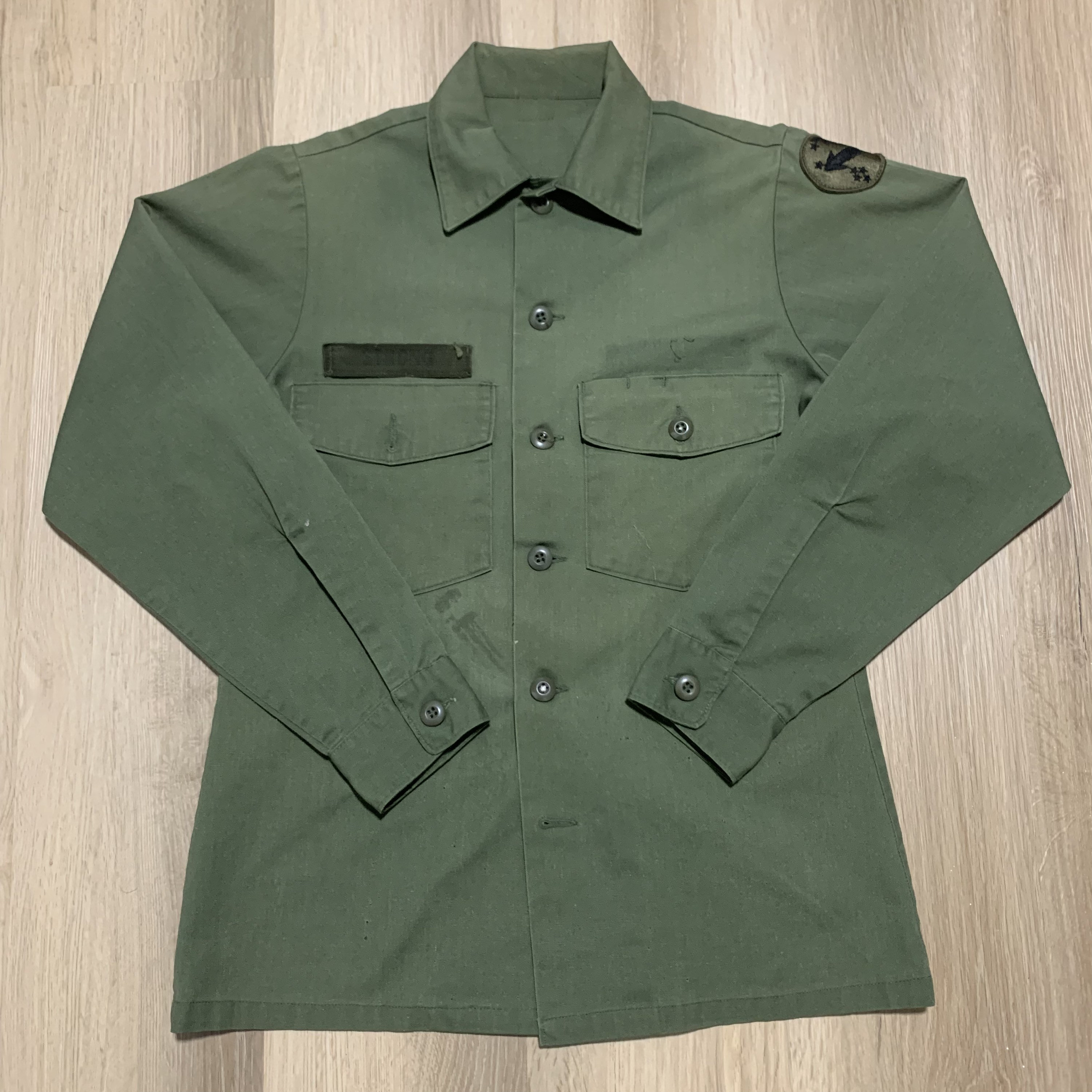 Vintage 1980s US Army OG 507 Button up Military Shirt - Etsy