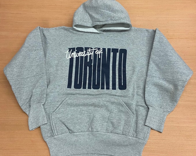 Vintage University of Toronto Hooded Sweatshirt - Etsy