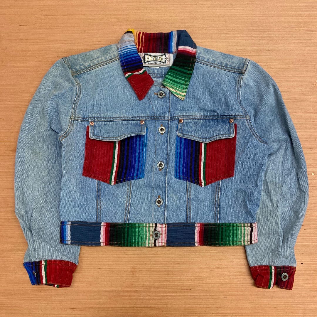 Vintage Hype Jeans Denim Jacket Size Small - Etsy