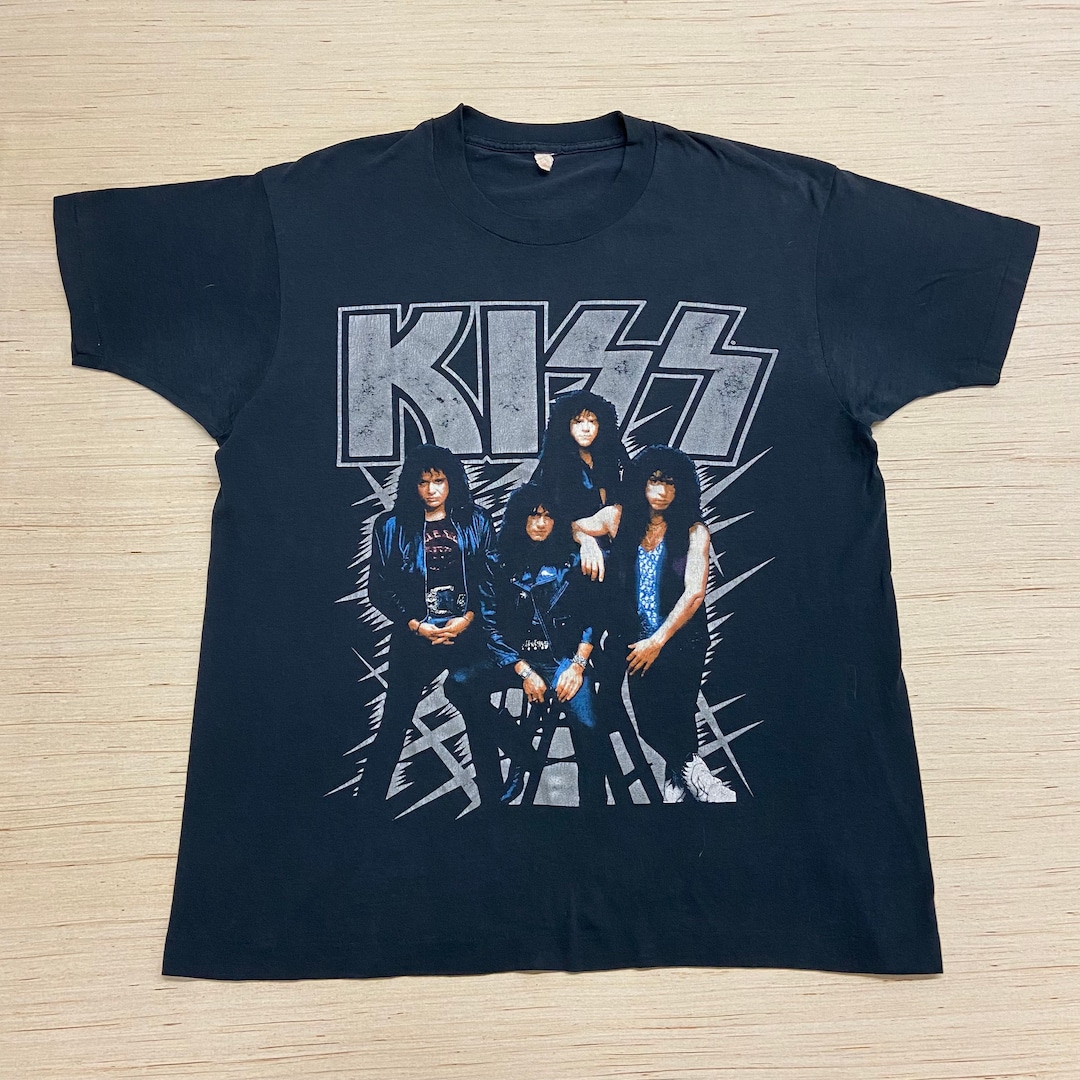 Vintage Kiss Hot in the Shade 1990 Tour Band T-shirt XL - Etsy
