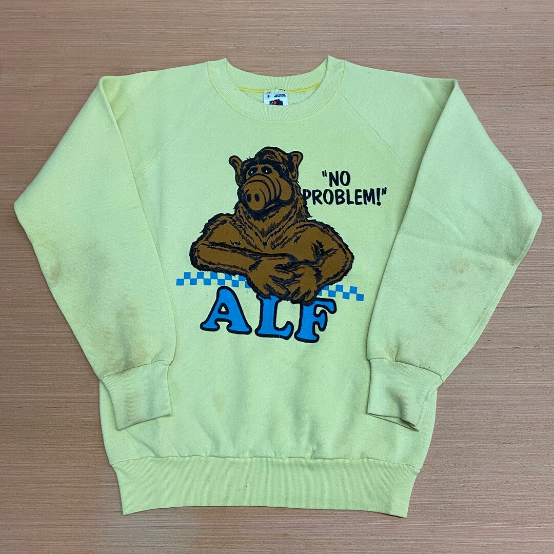 Vintage 1980s ALF Tv Show Crewneck Sweater Size Small - Etsy